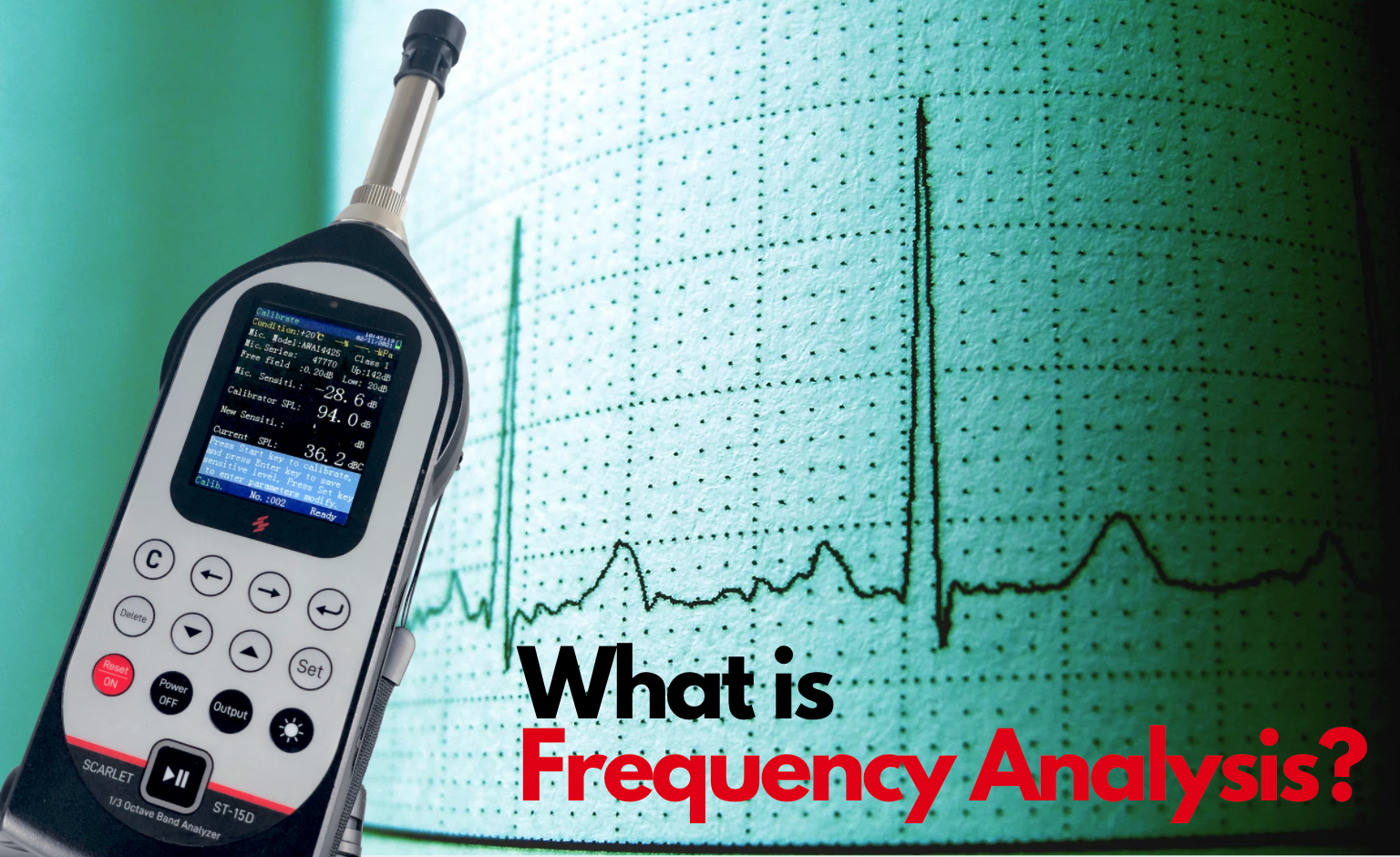 What is Frequency Analysis in Sound Level Meter? | Scarlet Tech